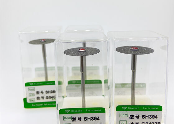 22mm Zirconia Cutting Diamond Burs Flexible Rotary Sintered Dental Lab ...