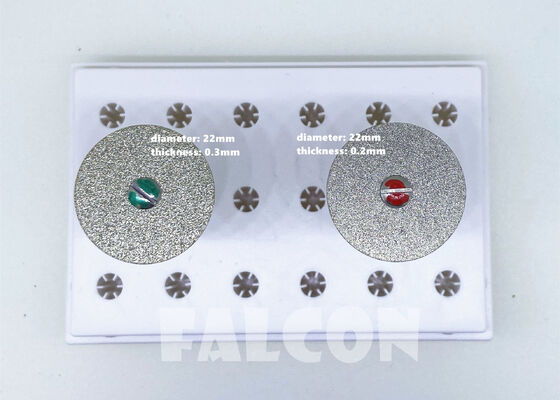 22mm Zirconia Cutting Diamond Burs Flexible Rotary Sintered Dental Lab ...