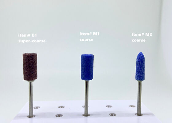 Corundum Denture Diamond Grinding Stones Coarse Abrasive Mounted Points