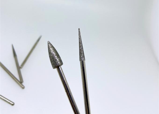 Needle Shape Diamond Polishing Burs 2.35mm Dental Lab Diamond Burs