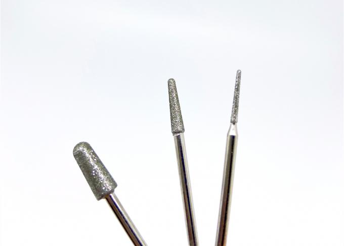 Economical Diamond Grinding Stones Electroplated Round End Tapered ...